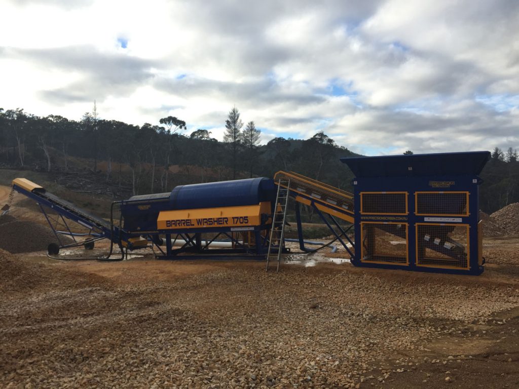 Precisionscreen Barrel Washer 1750 for Sale - Precisionscreen Screening ...